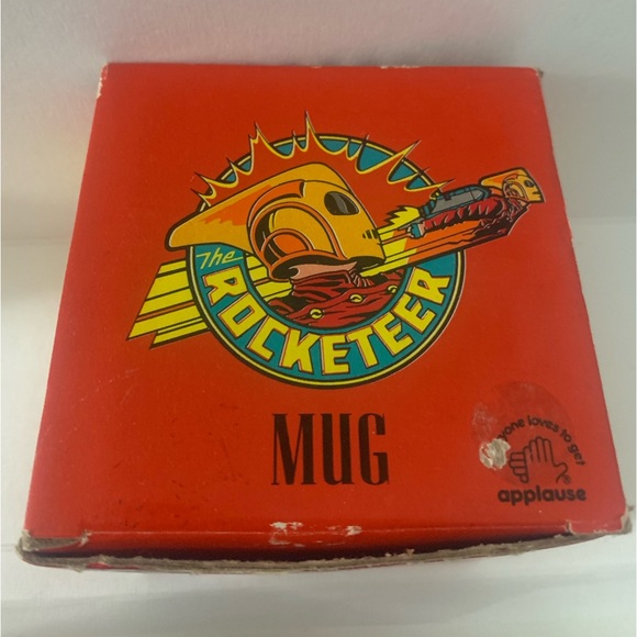 Disney | Dining | Vintage Disneys The Rocketeer Ceramic Coffee Tea Mug ...